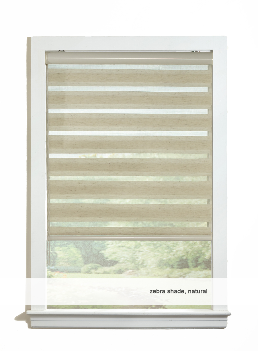 Zebra Roller Shades